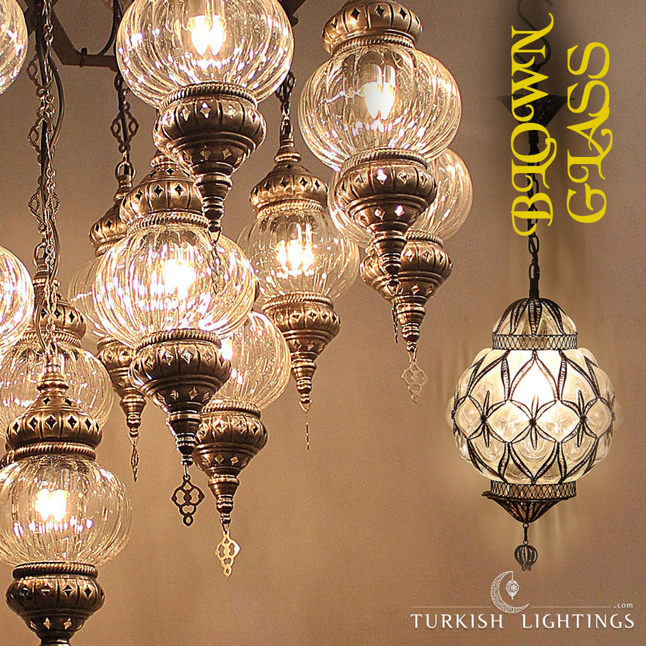 Turkish Lightings | Vintage Handmade Mosaic Lamps, Ottoman Lights
